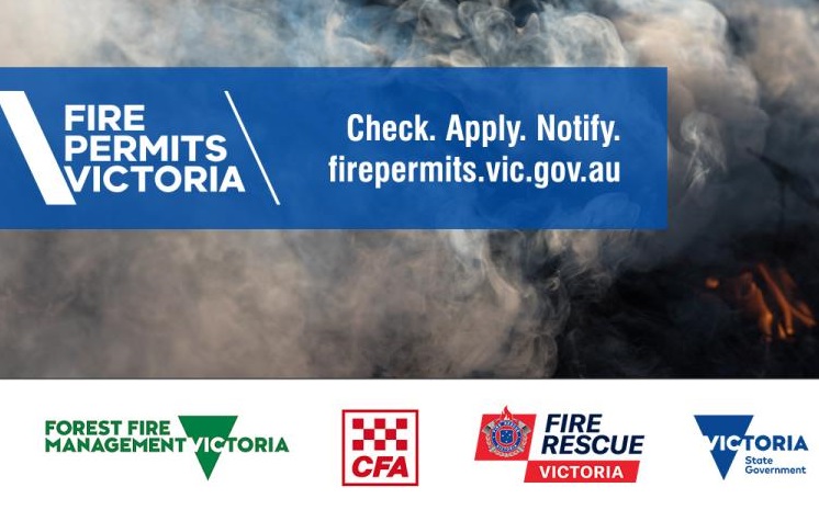 Victorians reminded to apply for fire permits | CFA News & Media
