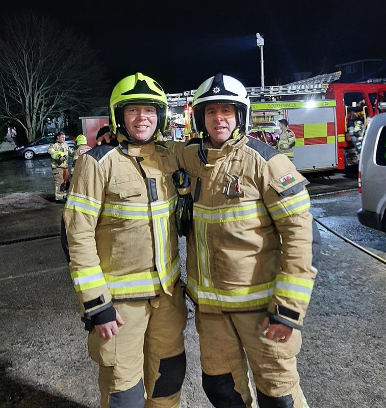 Victorian firefighter trains in South Wales | CFA News & Media