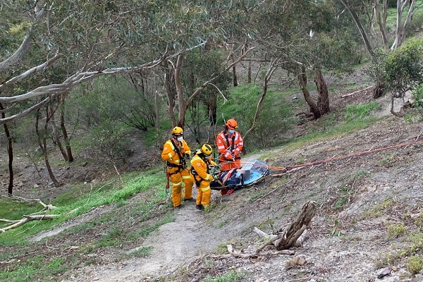CFA leads rescue of hiker at Plenty Gorge | CFA News & Media