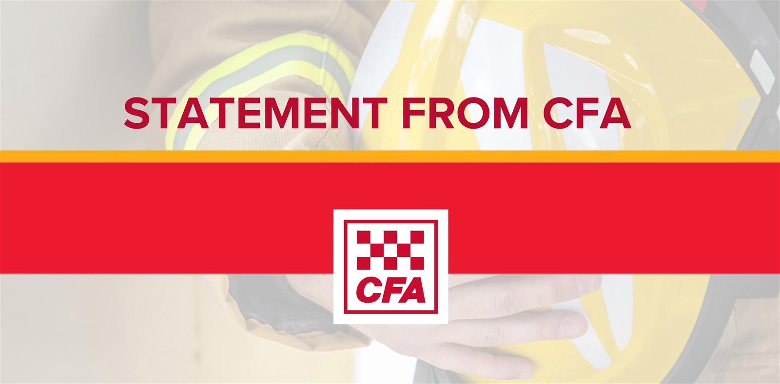 CFA Board statement | CFA News & Media