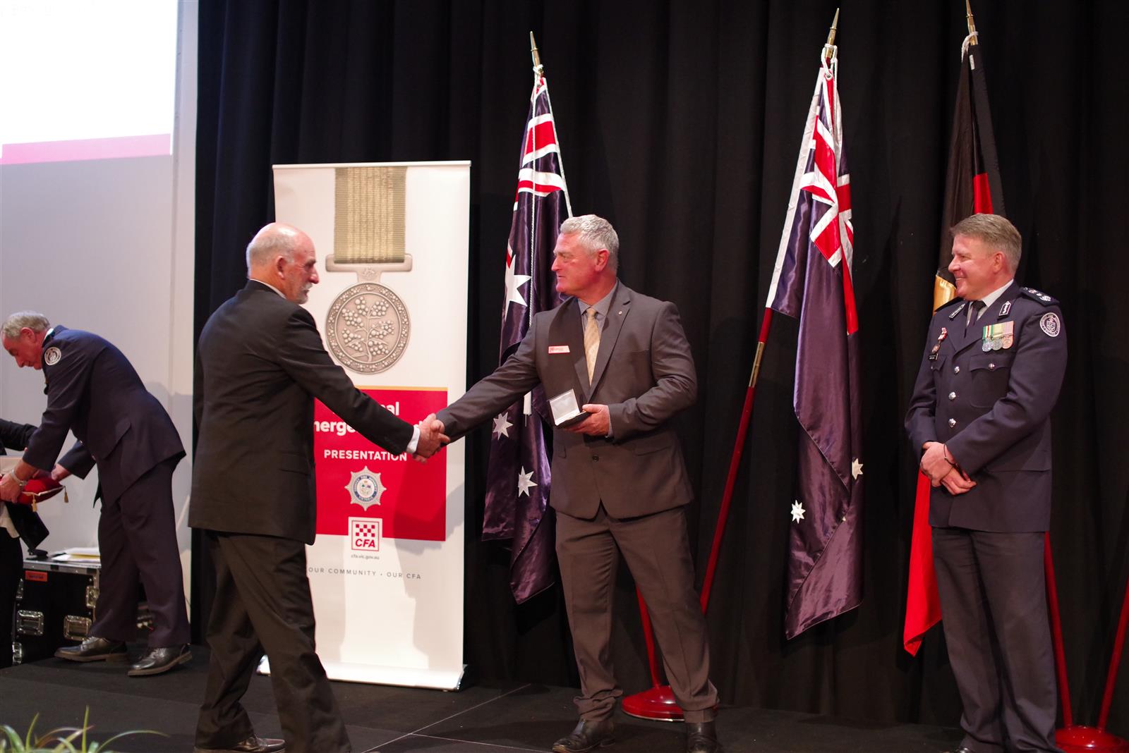 District 22 CFA members awarded National Emergency Medals | CFA News ...