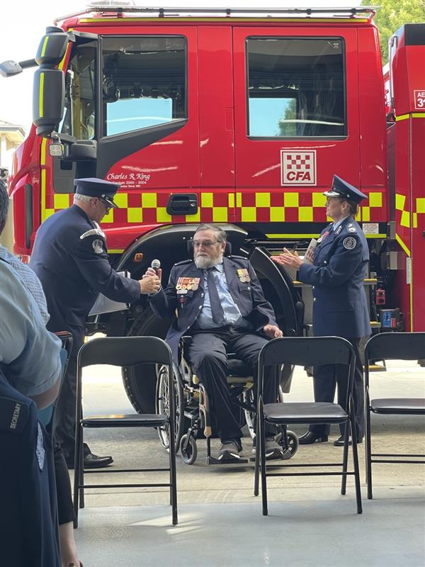 Dromana vehicles named in honour of long serving members | CFA News & Media
