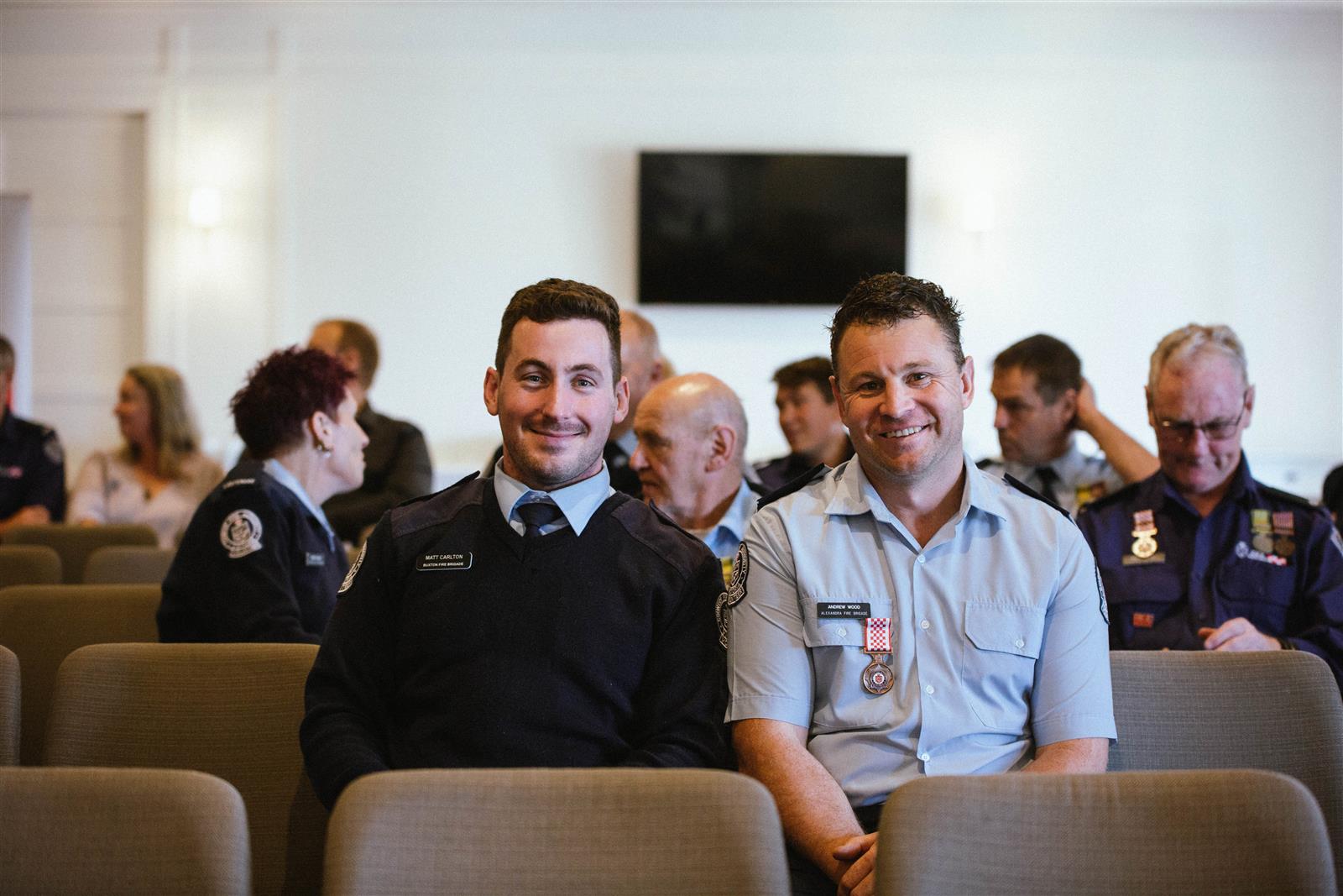 Local firefighters awarded National Emergency Medals | CFA News & Media