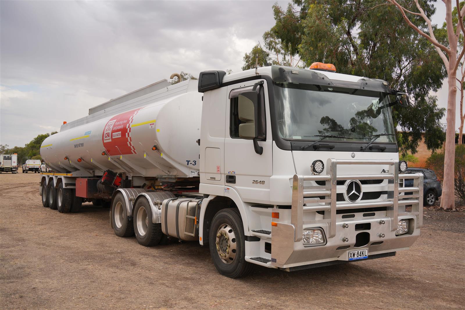 Dry autumn ahead extends bulk water carrier pilot | CFA News & Media
