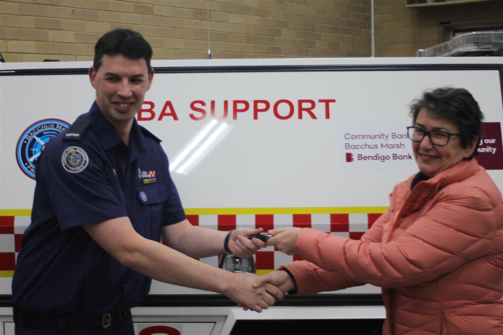 Bacchus Marsh receives new BA Support vehicle | CFA News & Media