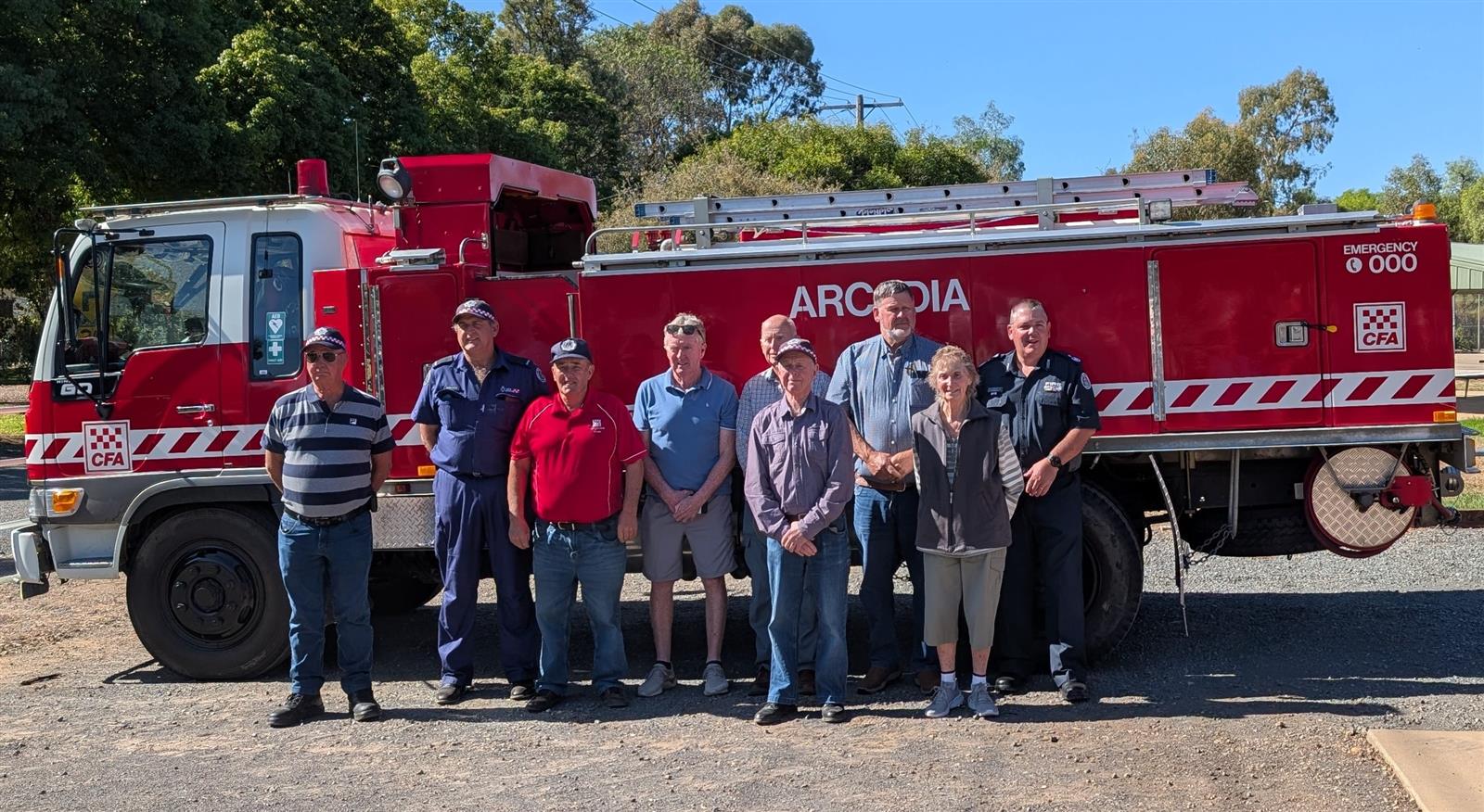 Arcadia Fire Brigade celebrates 90 years of service | CFA News & Media
