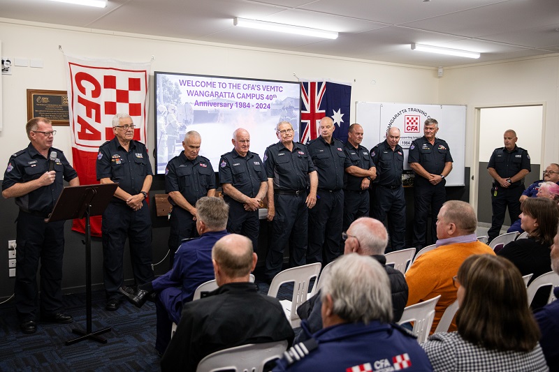 Wangaratta training campus celebrates 40 years | CFA News & Media