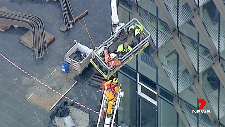 Three stuck in crane collapse | CFA News & Media