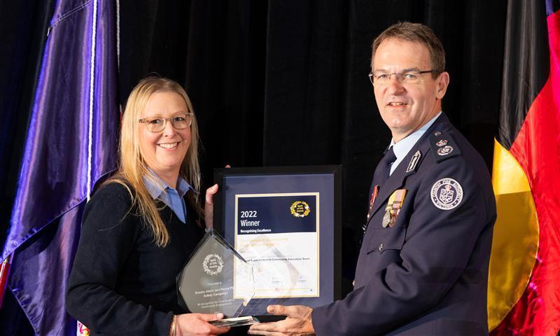 CFA Community Safety Team win Spirit of CFA Award | CFA News & Media