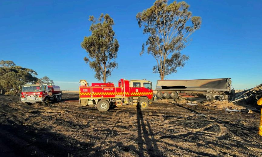 CFA Captain honoured for fiery truck rescue | CFA News & Media
