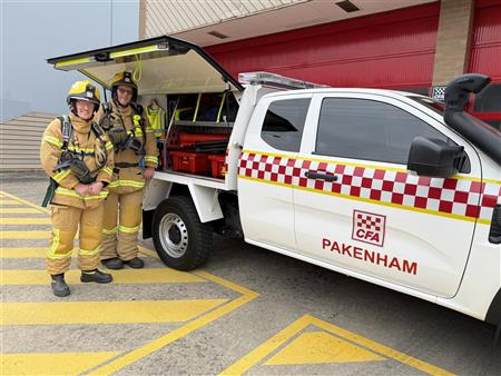 Pakenham receives new BA support vehicle | CFA News & Media