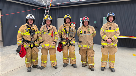 Firefighter safety enhanced while working at heights | CFA News & Media