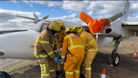 Simulated Plane Crash Puts Joint-response Efforts To Test | Mirage News