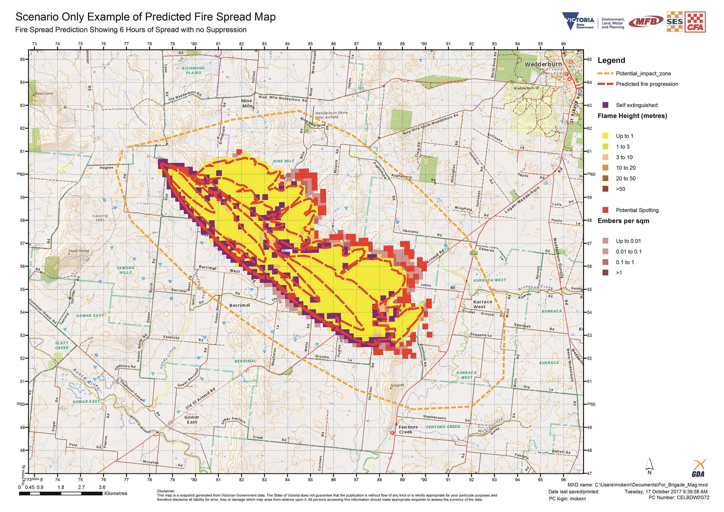 Predicting fire behaviour | CFA News & Media